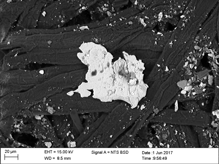 sem_particle_02 - | Oil Analysis : Swansea Tribology Services
