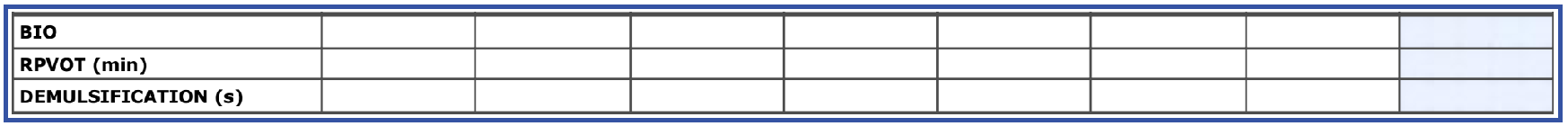 Oil Analysis Report Format - | Oil Analysis : Swansea Tribology Services